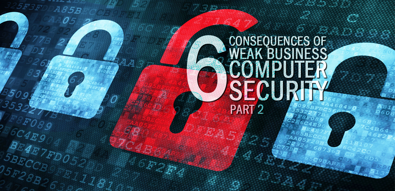 6 Consequences of Weak Business Computer Security: Part 2